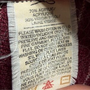 Ingo | Sweaters | Ingo Vintage Made In Canada Mens Burgundy Sweater ...